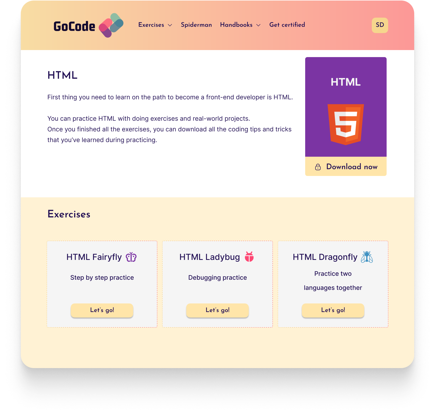 GoCode – Samaneh's Portfolio